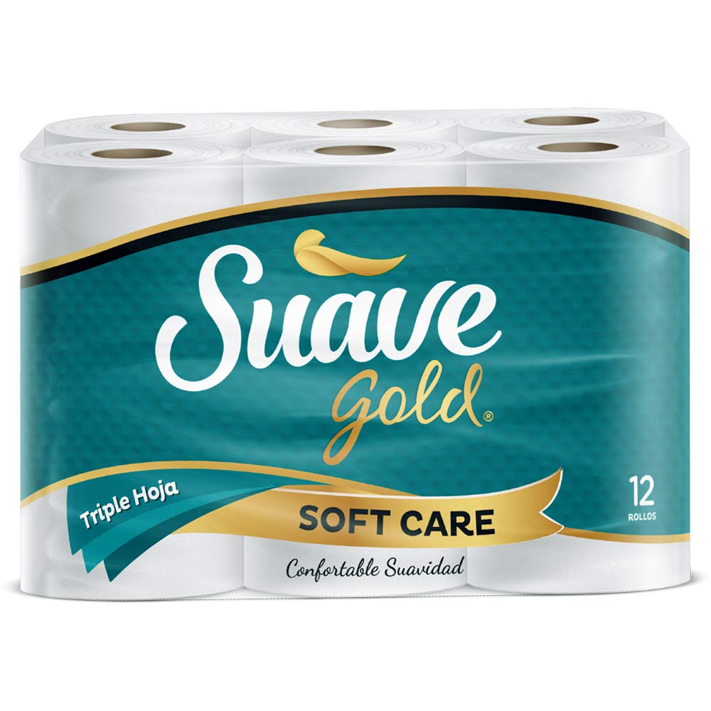 Papel Higiénico Suave gold Soft Care – Suave Gold